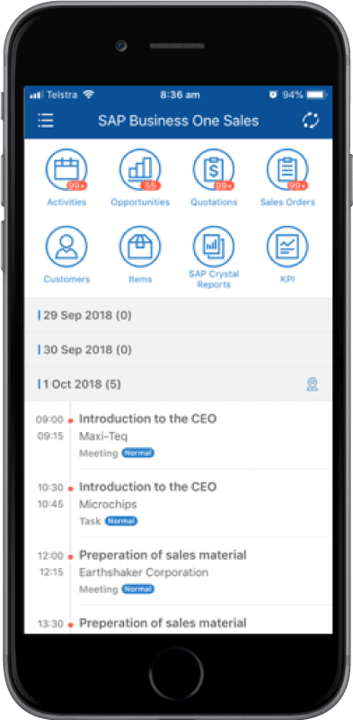 SAP Business One Mobile Apps | Consensus International
